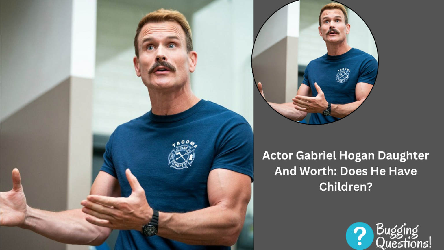 Actor Gabriel Hogan Daughter And Worth: Does He Have Children? Wife And ...