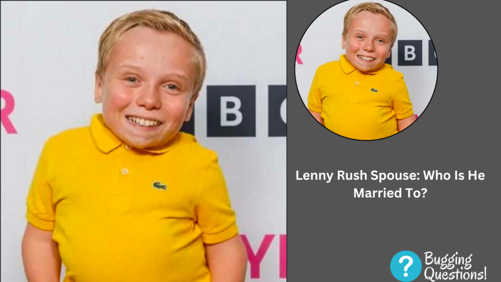 Lenny Rush Spouse: Who Is He Married To? Health Update, Illness And ...